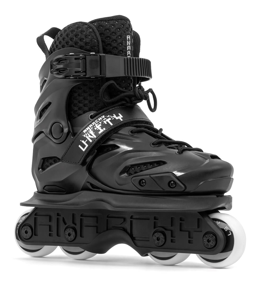 Anarchy Unity Adjustable Aggressive Inline Skates - Black — Skates.co.uk