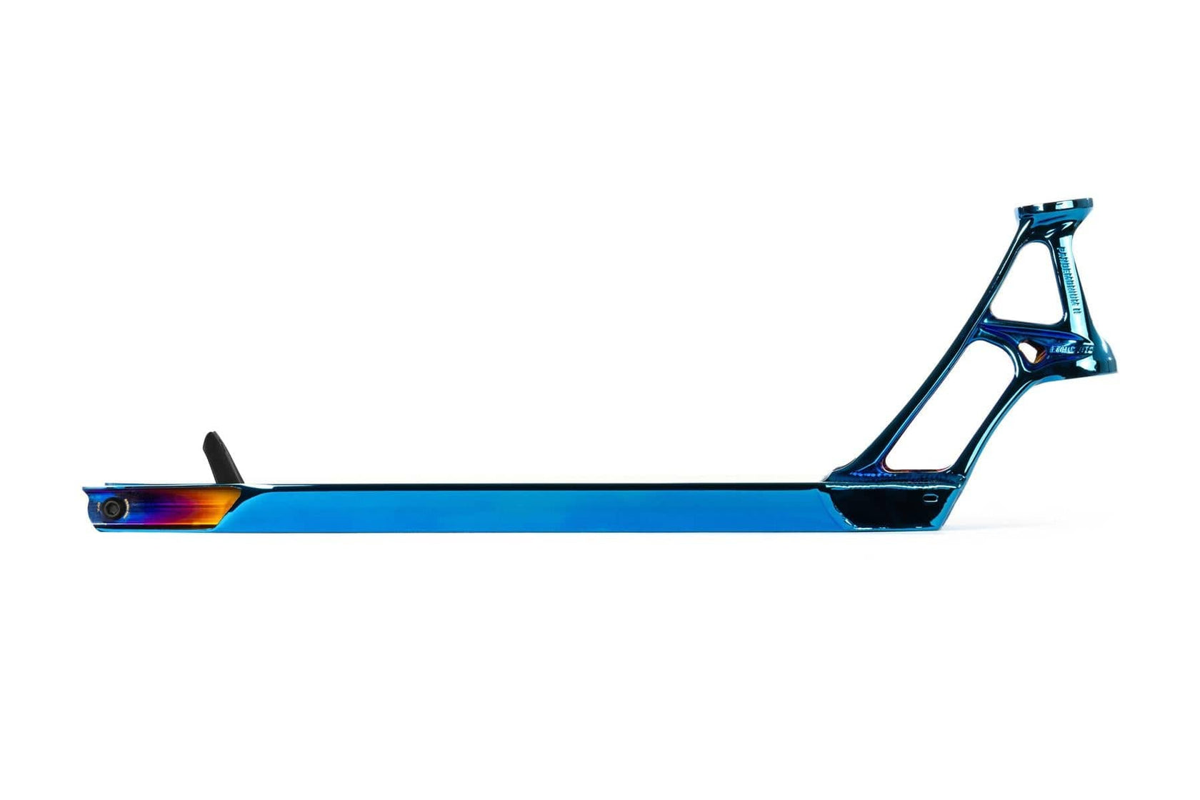 Ethic DTC Pandemonium V2 Chrome Blue Stunt Scooter Deck - 5.1" x 21.3 ...