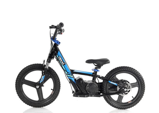 Revvi 16" Plus Kids Electric Balance Bike - Blue — Skates.co.uk